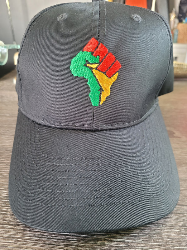 Black Power Hat - Greek CertiPHIed Apparel