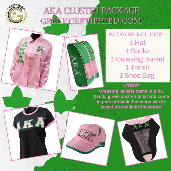 AKA CLUSTER PACKAGE - Greek CertiPHIed Apparel