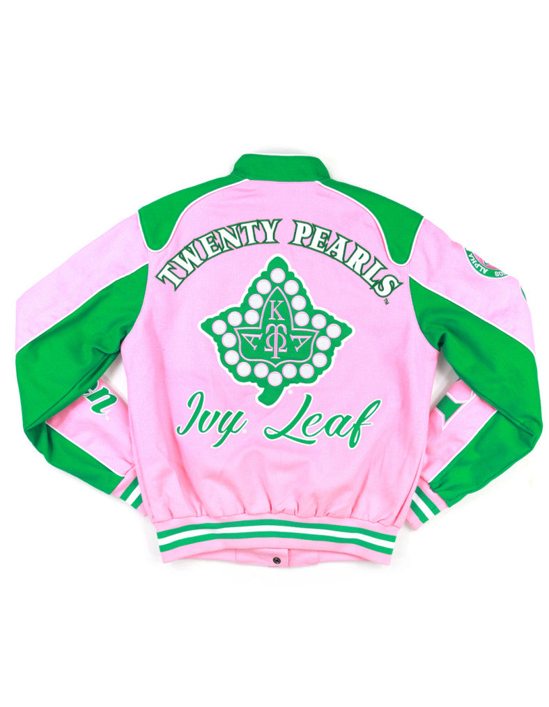 AKA RACING JACKET "TWENTY PEARLS" - Greek CertiPHIed Apparel