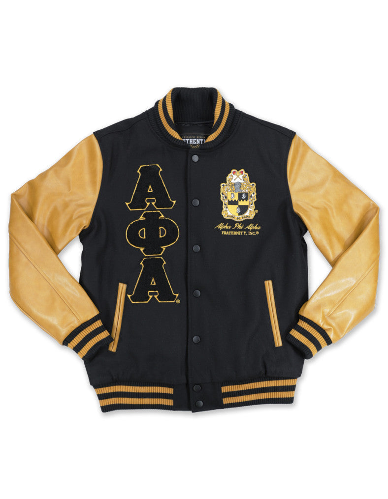 Alpha Wool Varsity Jacket - Greek CertiPHIed Apparel