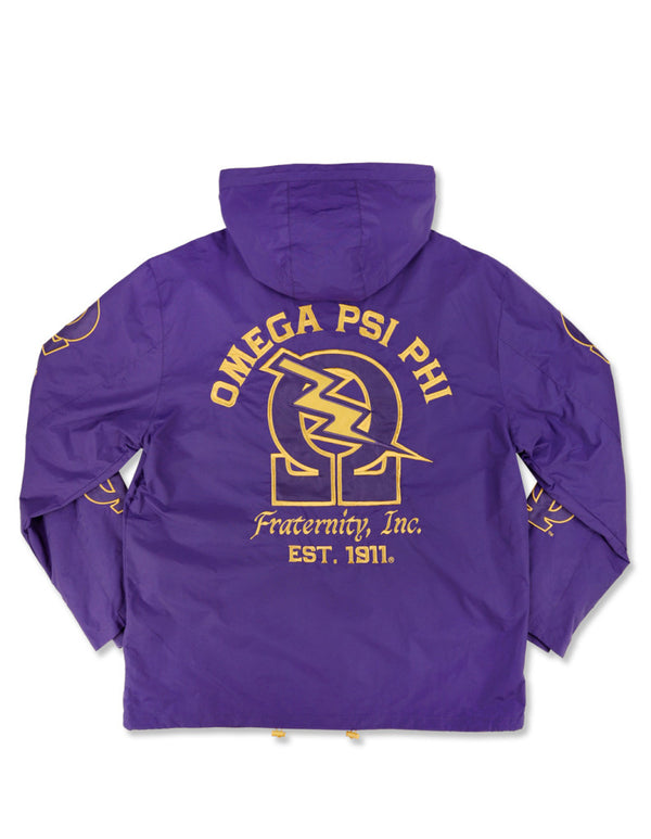 New Omega Windbreaker - Greek CertiPHIed Apparel