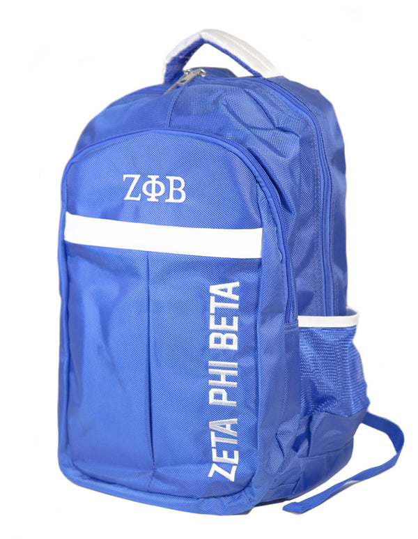 Zeta Backpack - Greek CertiPHIed Apparel