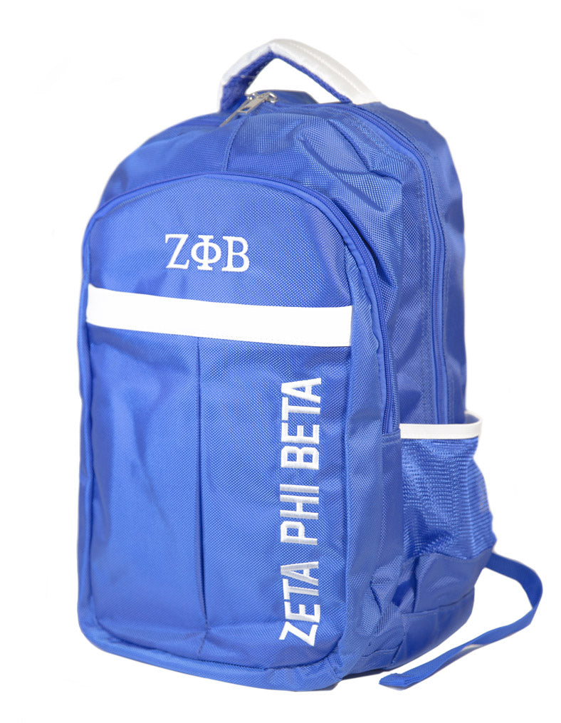 Zeta Backpack - Greek CertiPHIed Apparel
