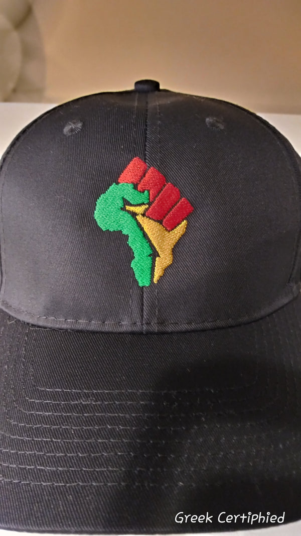 Africa/Black Power Hat - Greek CertiPHIed Apparel