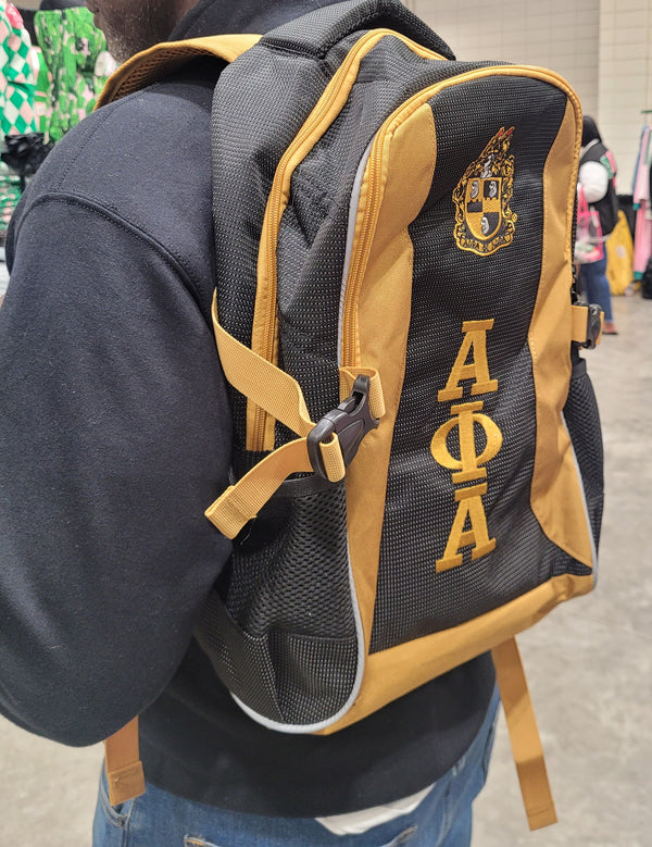 New Alpha Backpack - Greek CertiPHIed Apparel