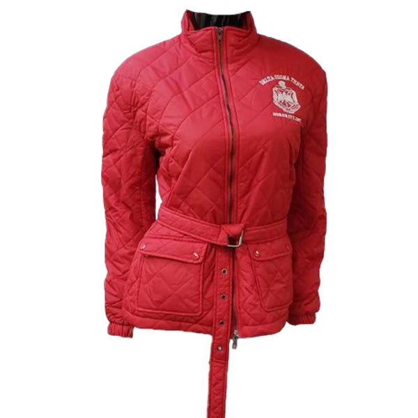 Delta Quilted Riding Jacket - Greek CertiPHIed Apparel