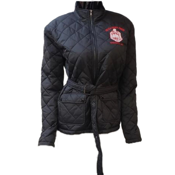 Delta Quilted Riding Jacket - Greek CertiPHIed Apparel