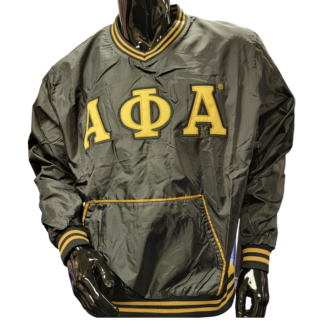 ALPHA WINDBREAKER PULLOVER - Greek CertiPHIed Apparel