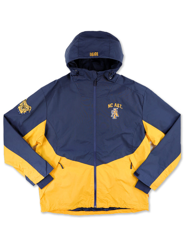 NORTH CAROLINA A&T WINDBREAKER - Greek CertiPHIed Apparel