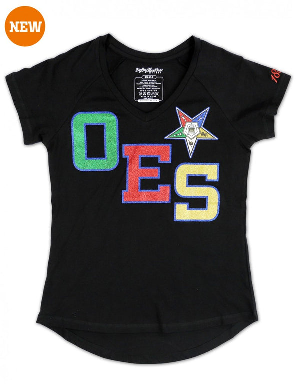 OES V neck Tee - Greek CertiPHIed Apparel