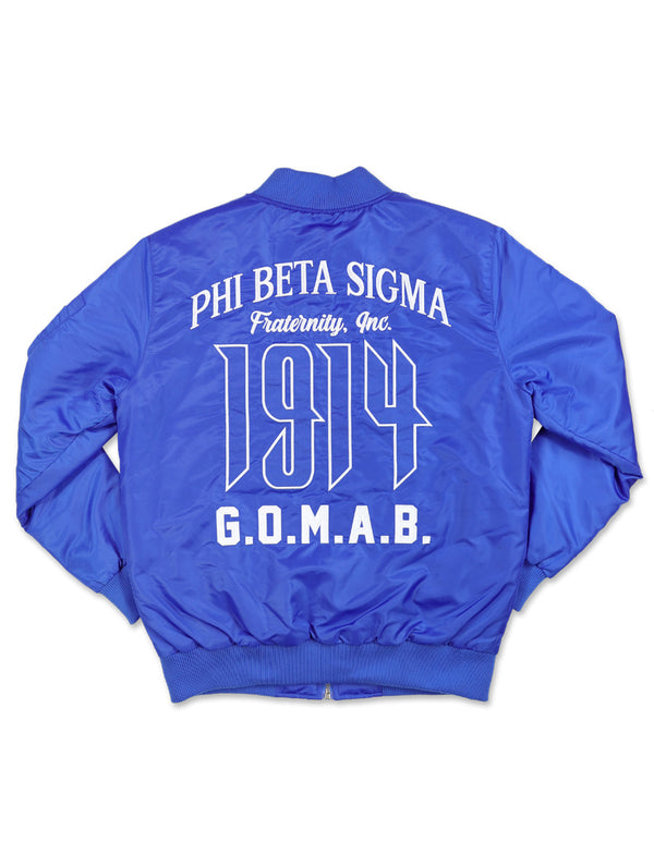 Sigma Bomber Jacket - Greek CertiPHIed Apparel
