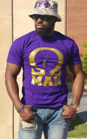 Omega Man Tee - Greek CertiPHIed Apparel