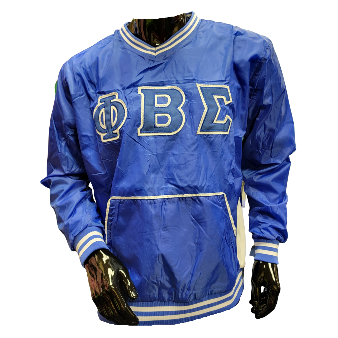 SIGMA PULLOVER WINDBREAKER - Greek CertiPHIed Apparel