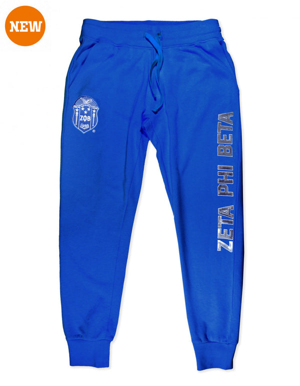Zeta Sequin Joggers - Greek CertiPHIed Apparel
