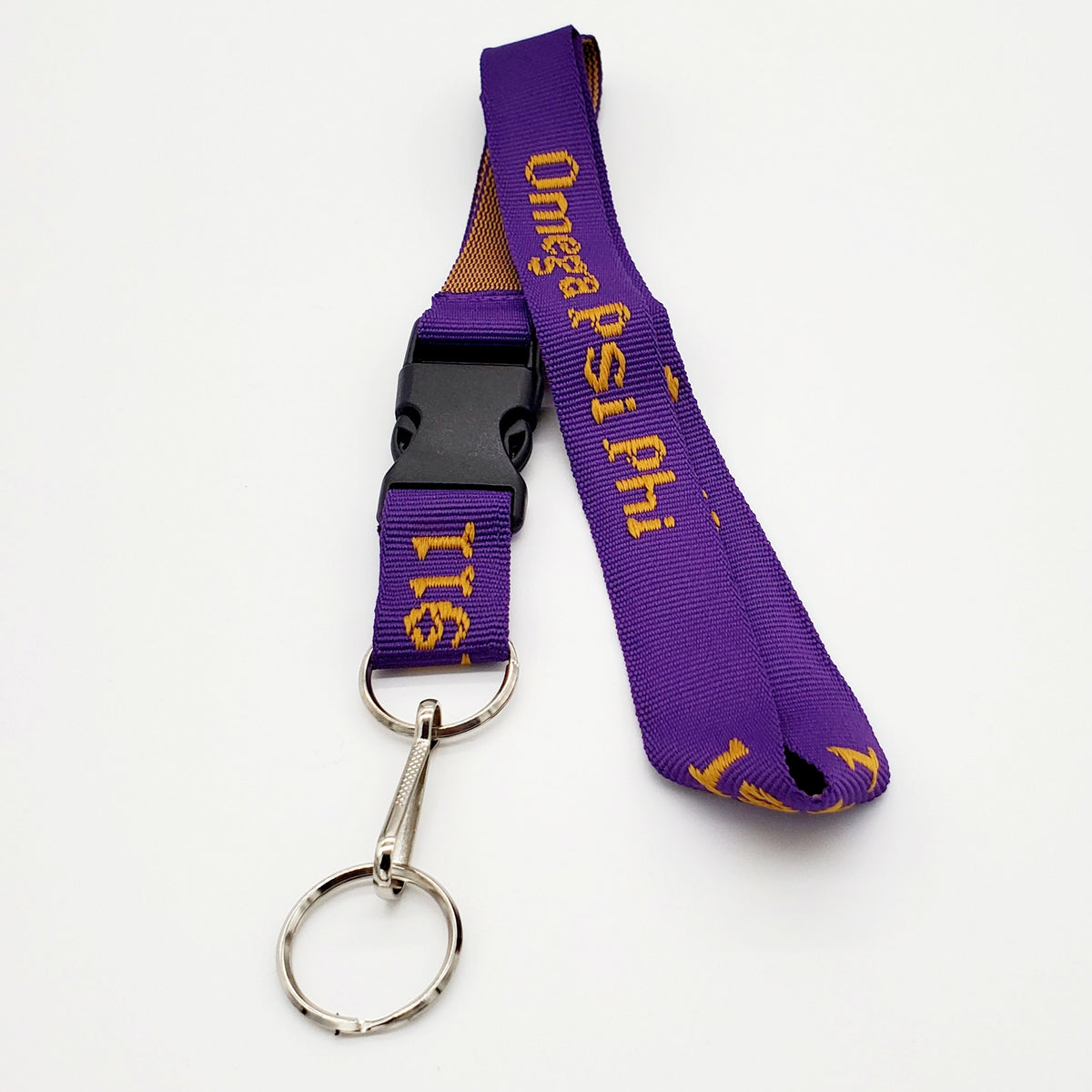 Classic Woven Omega Lanyards - Greek CertiPHIed Apparel